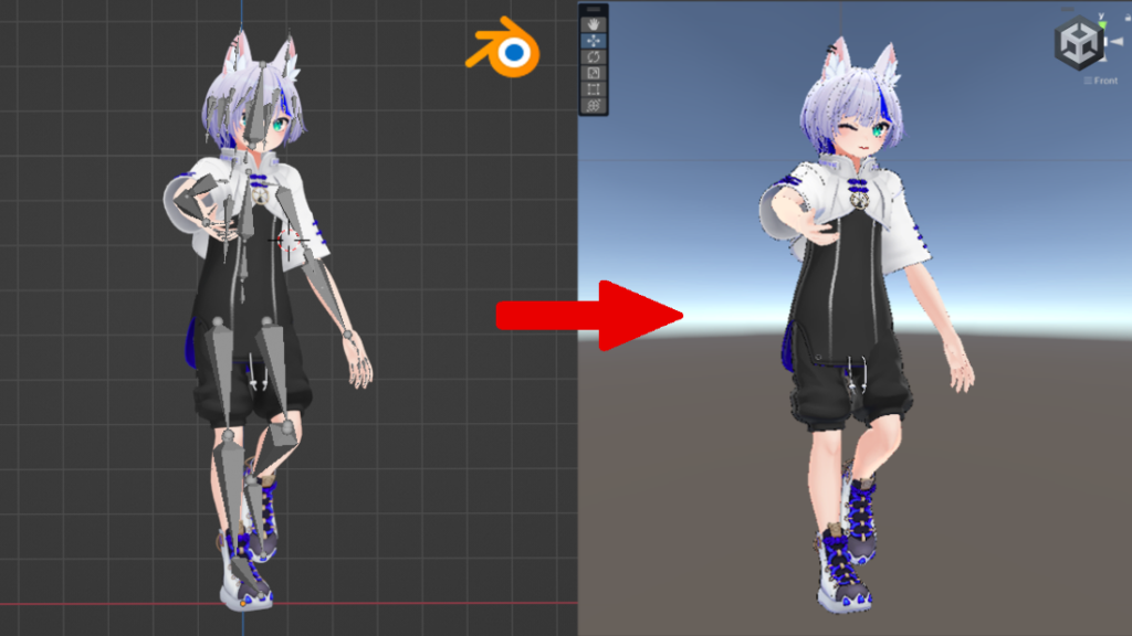 【Blender】VRChatアバターの作り方 | sparkly-box
