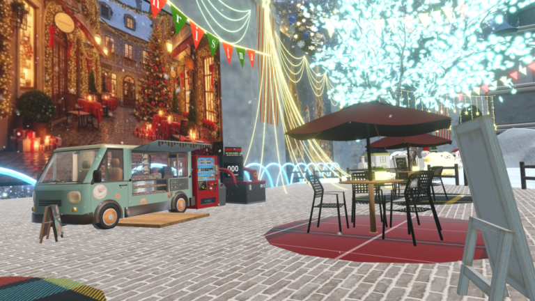 【VRChatワールド紹介】-yuuri-Christmas Party | sparkly-box