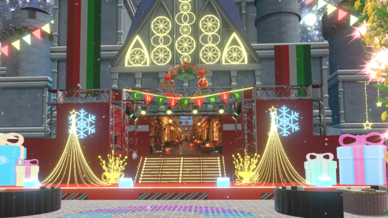 【VRChatワールド紹介】-yuuri-Christmas Party | sparkly-box