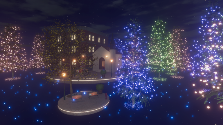 【VRChatワールド紹介】雪夢島 -Snow Reverie Island- | sparkly-box